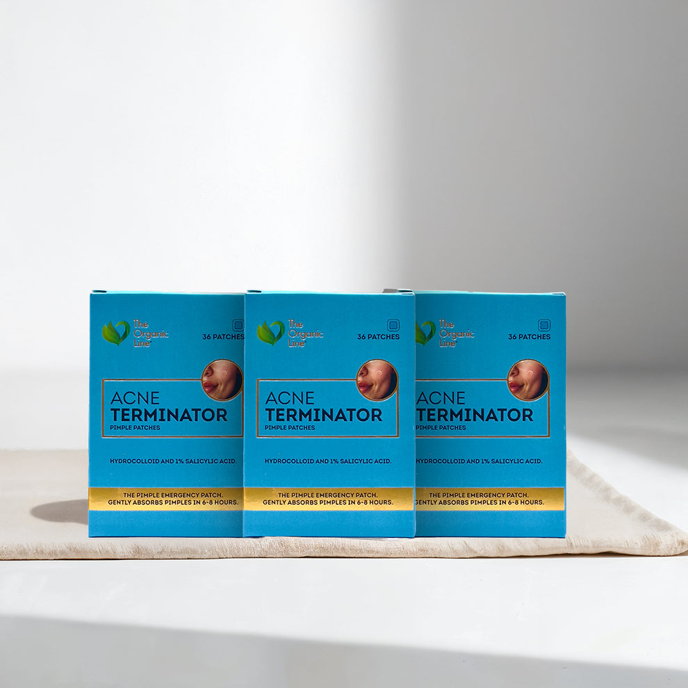 Acne Terminator Pimple Patches (3 Packs) – The Organic Line